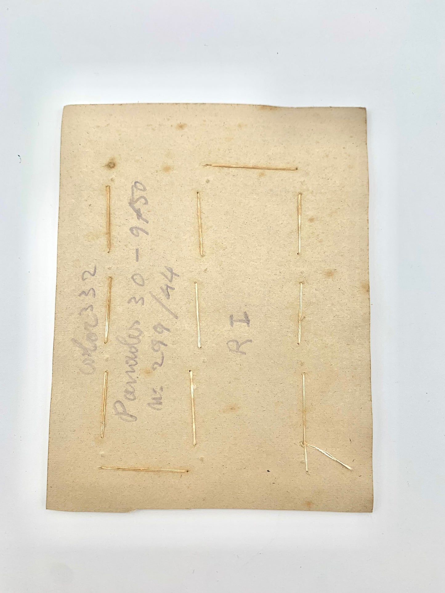 Cartón 12 botones vintage años 40 color camel – La Crisálida