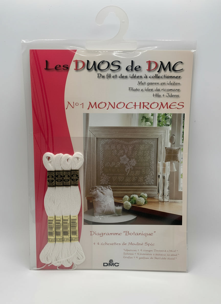 Kit de Punto de cruz DMC - 45x36cm - "Botanique" - hilos incluidos – La ...