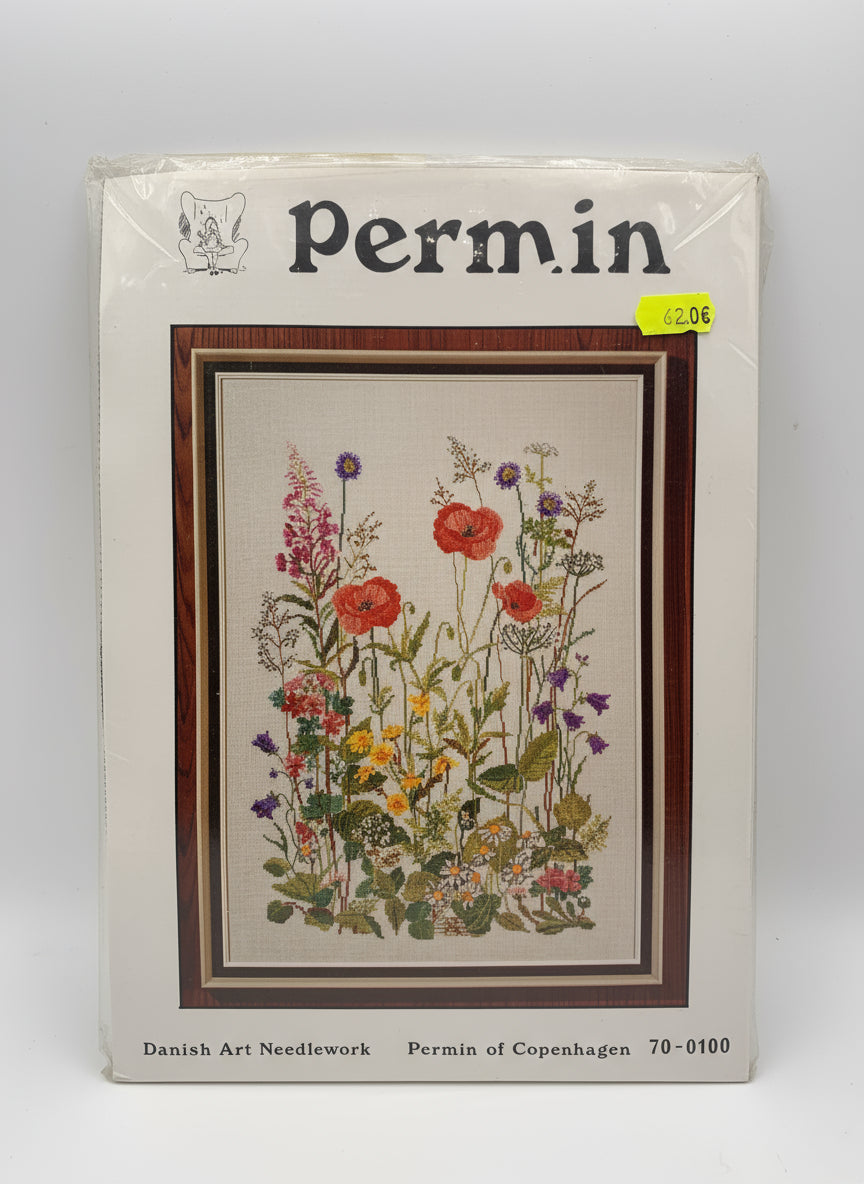 Kit de Punto de cruz Permin - 50x68cm - "Permin of Copenhagen" - hilos ...