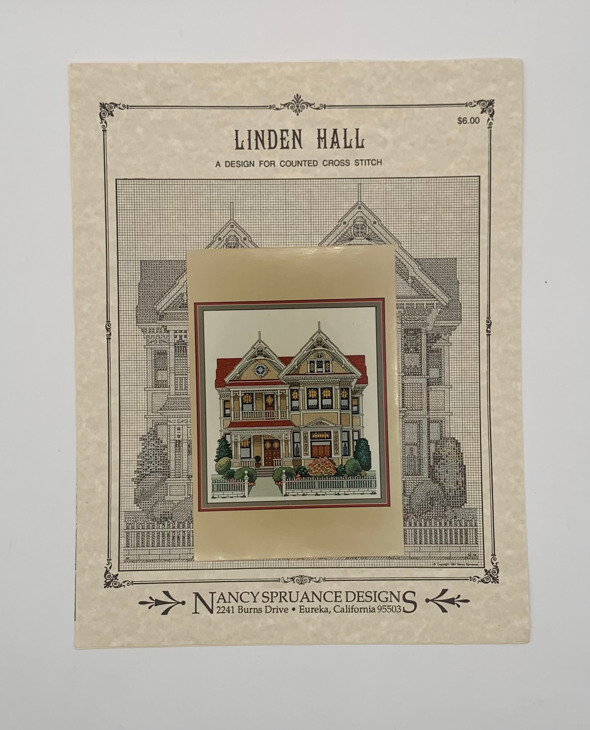 Plantilla "Linden Hall" By Nancy Spruance 1991 (Idioma inglés) – La ...