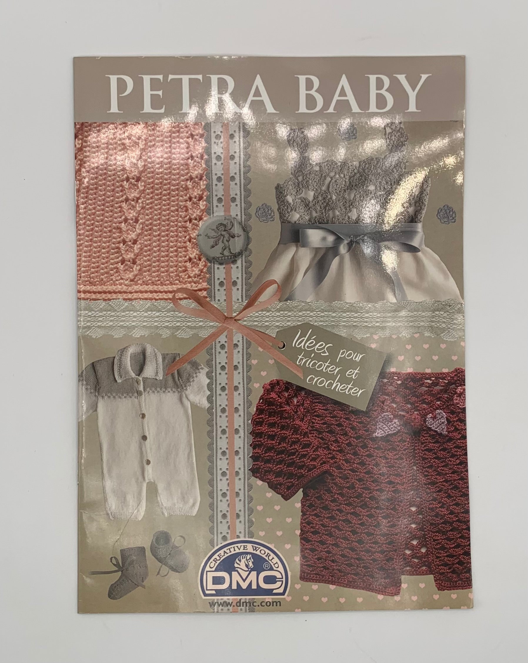Revista "Petra baby" Idées pour tricoter et crocheter DMC – La Crisálida
